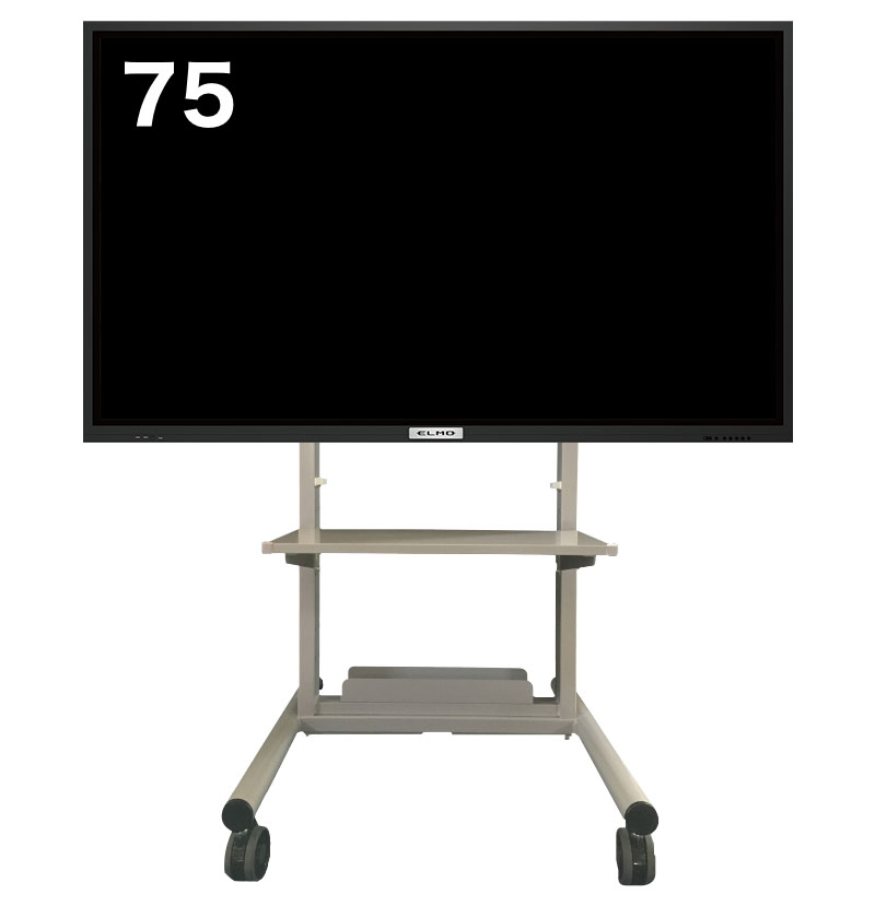 ELMO Board 75インチ 標準スタンド（グレー） ELB-ELM75S7 - エルモ