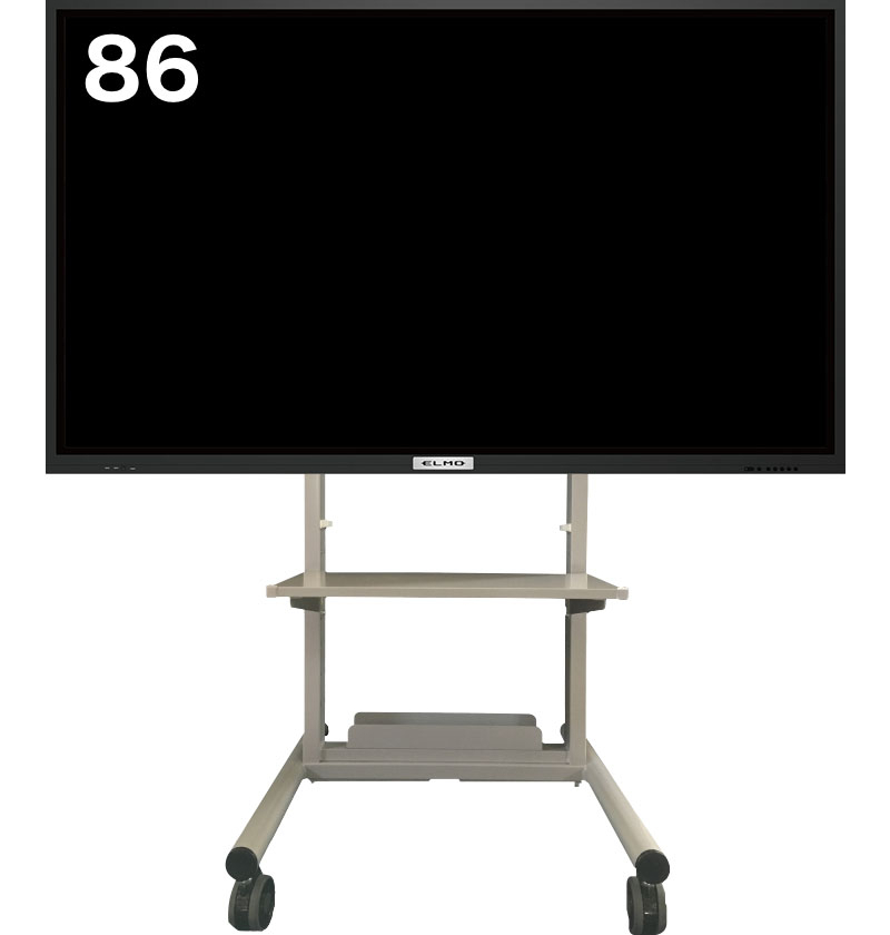 ELMO Board 86インチ 標準スタンド（グレー） ELB-ELM86S7 - エルモ